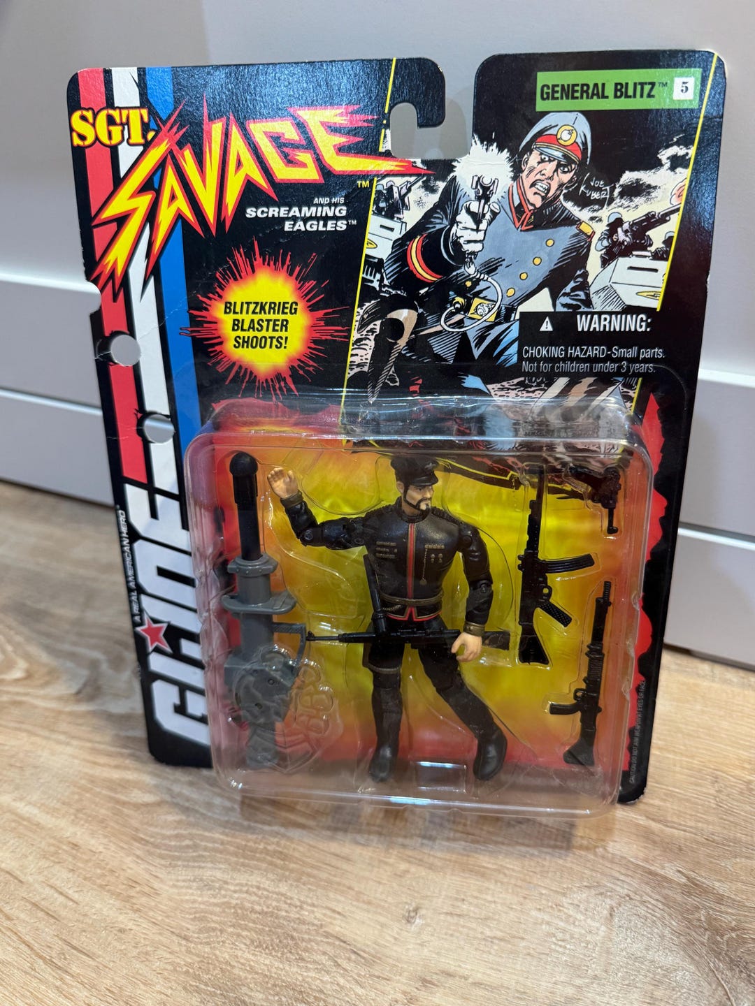 Vintage 1994 GI Joe General Blitz Action Figure - Original Packaging - Etsy