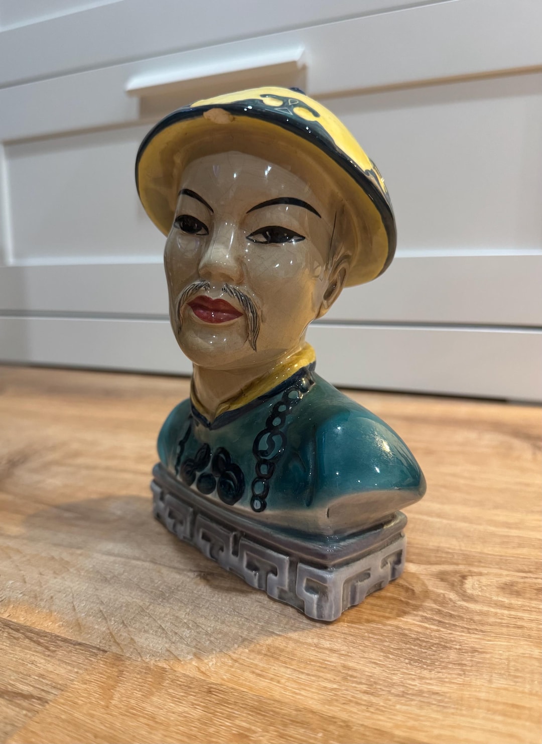 Vintage Goldscheider ‘mongol Head’ Man/prince Figurine – Rare 1940s ...