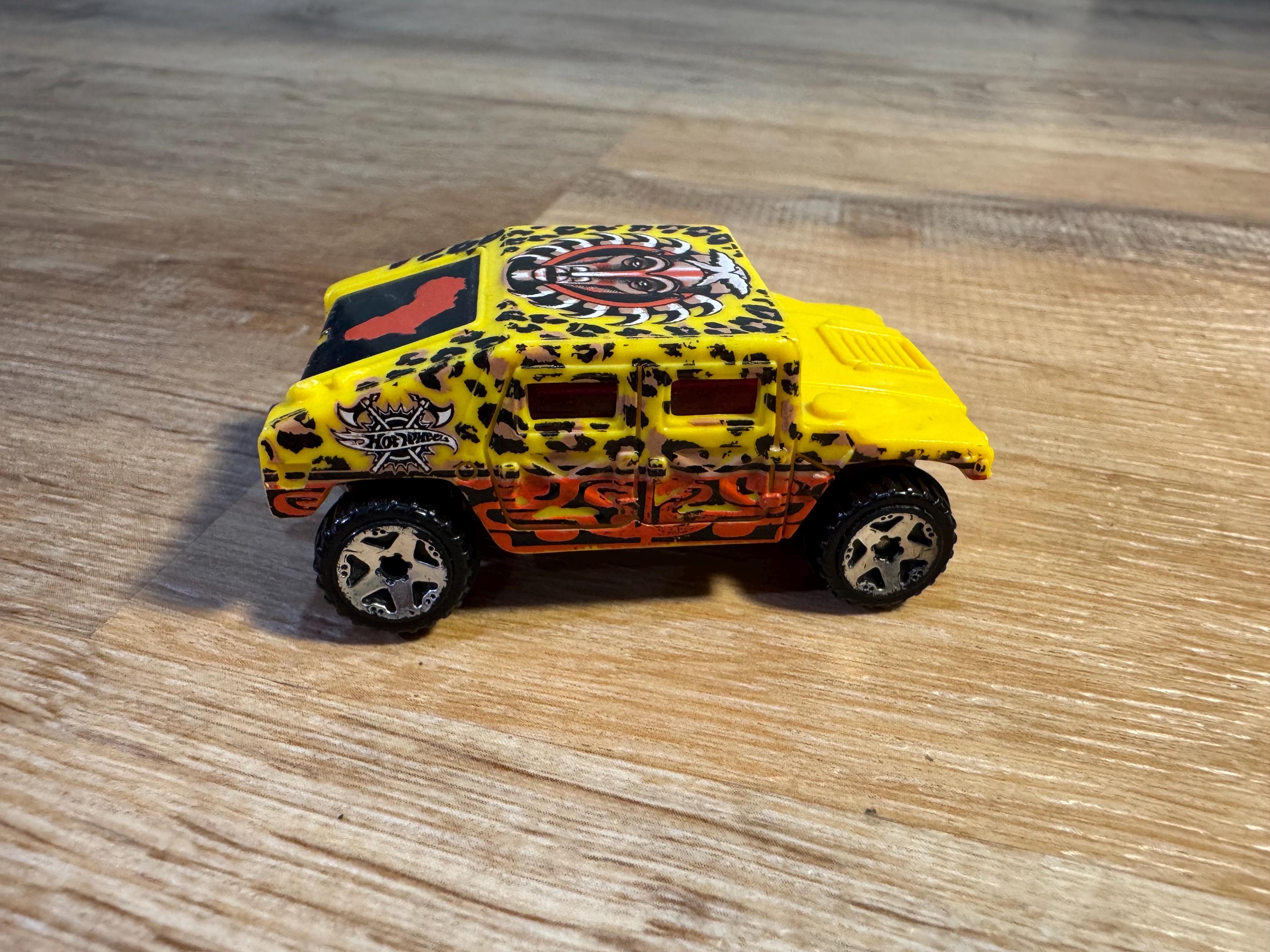 Vintage 2004 Hot Wheels Humvee- Hot Wheels AM General Corp Yellow ...