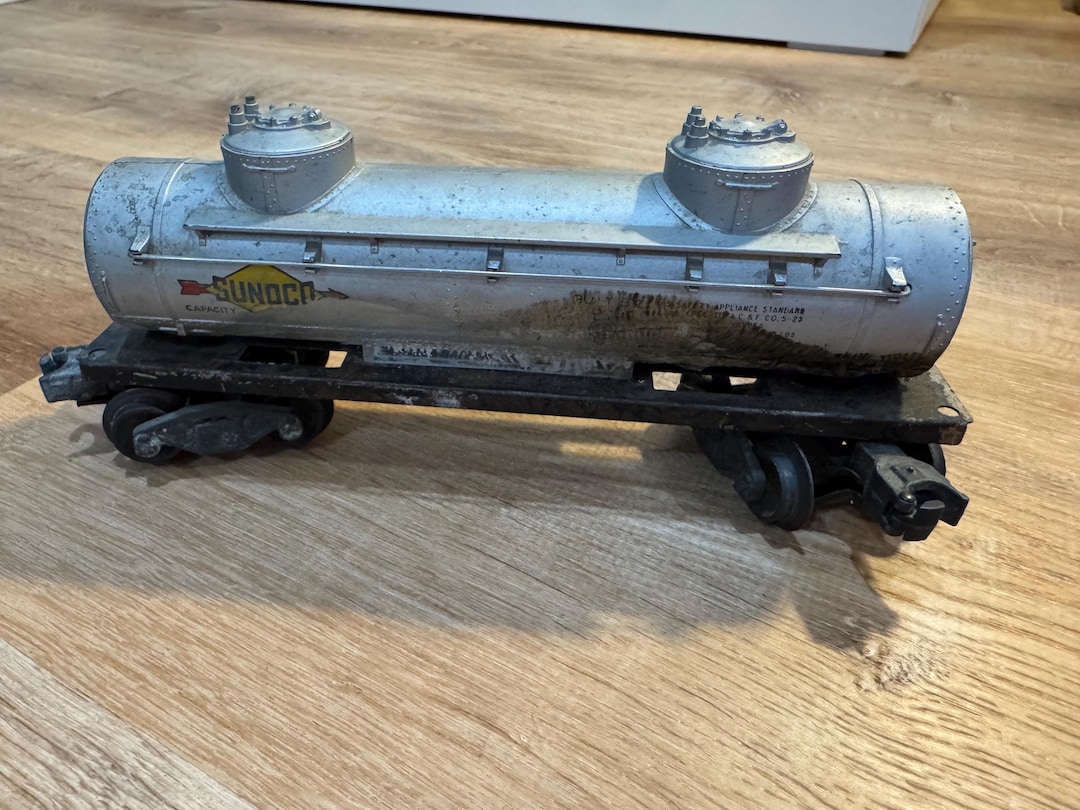 Vintage Lionel O Scale Sunoco 2‑dome Tanker Car 6465 | for Restoration ...