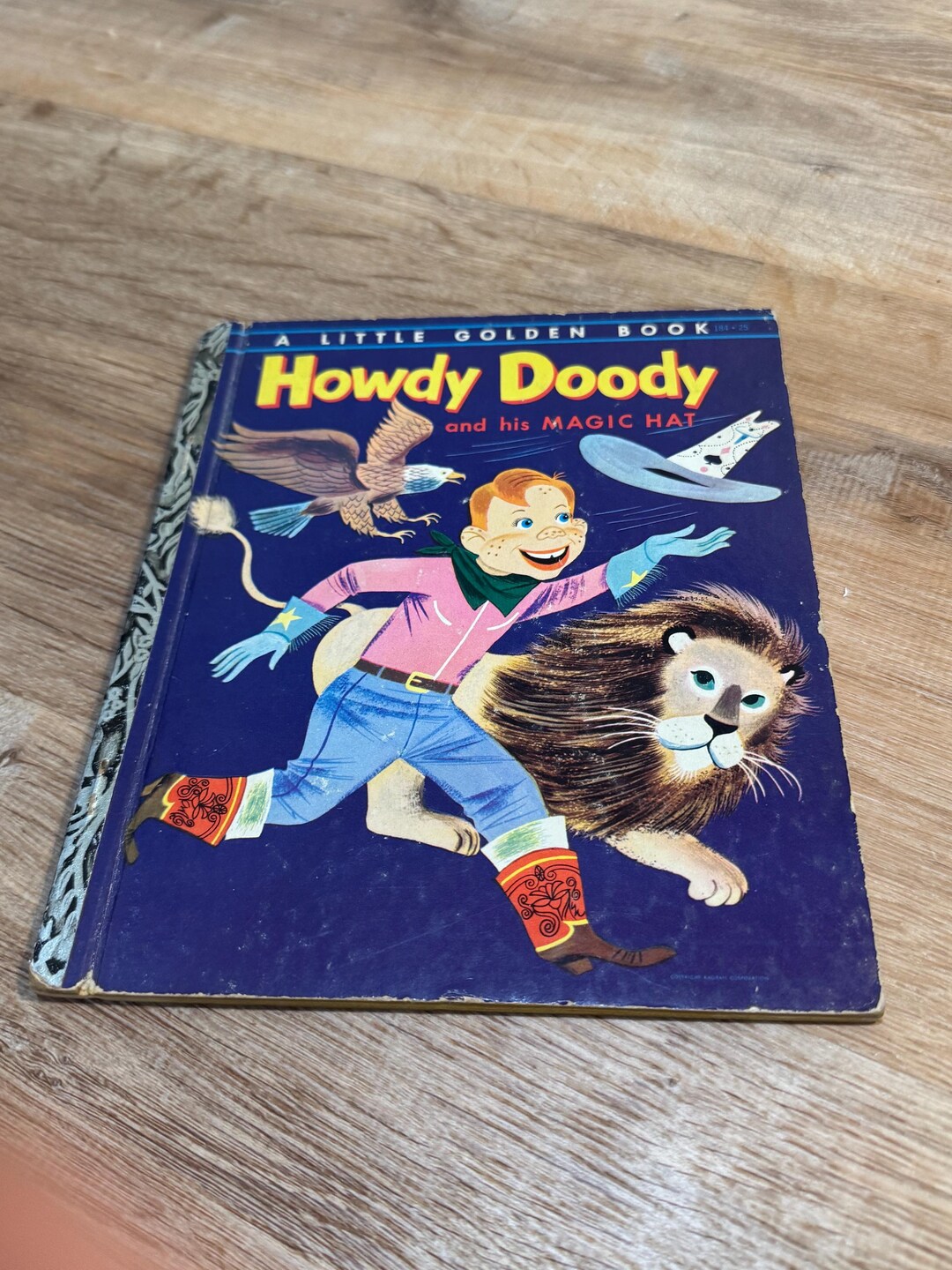 Vintage 1954 Howdy Doody and His Magic Hat- A Little Golden Book #184 ...