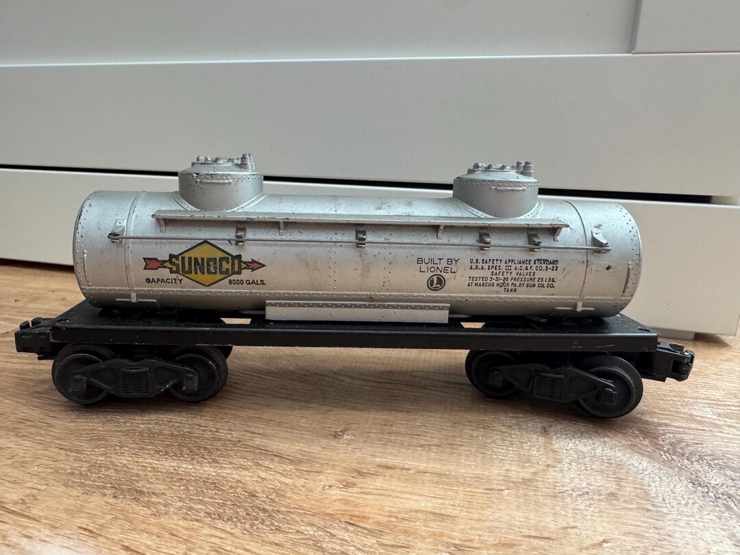 Vintage Lionel Sunoco 2‑dome Tanker Car 6465 | O Scale Train | 1950s - Etsy