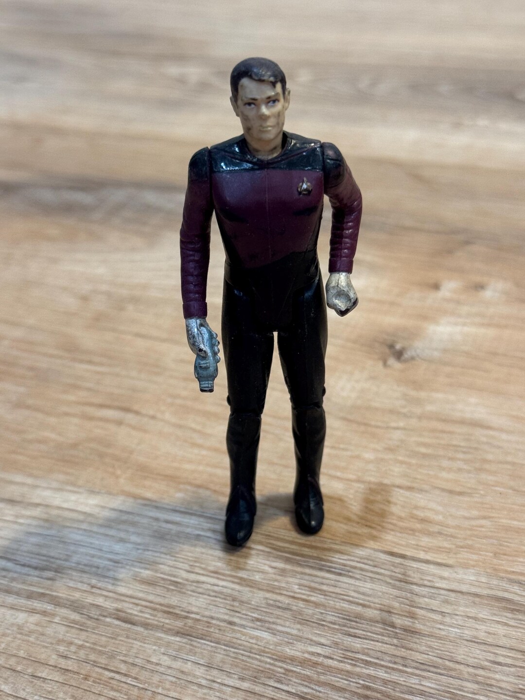 Vintage 1988 Galoob Star Trek the Next Generation Commander William ...