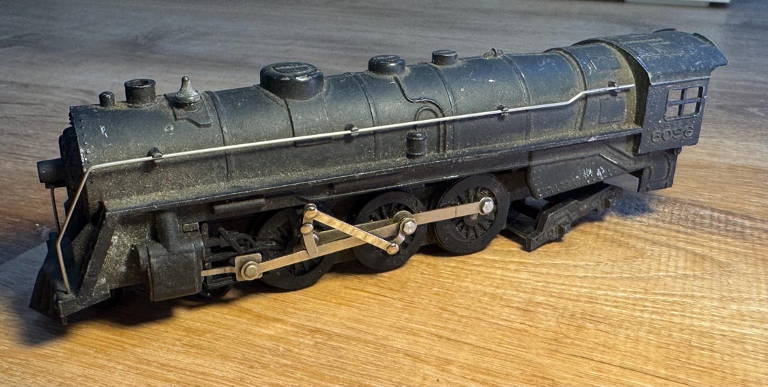 Vintage Marx HO 4-6-4 Steam Locomotive #6096 | for Display or Repair - Etsy