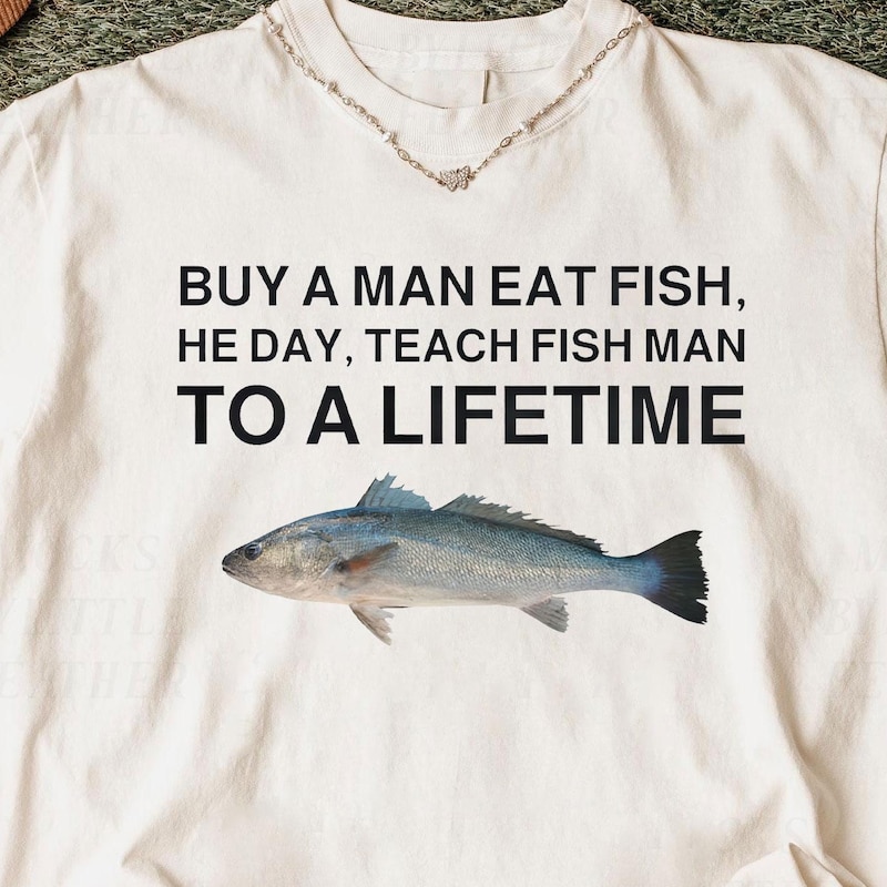Eat Man Fish - Etsy