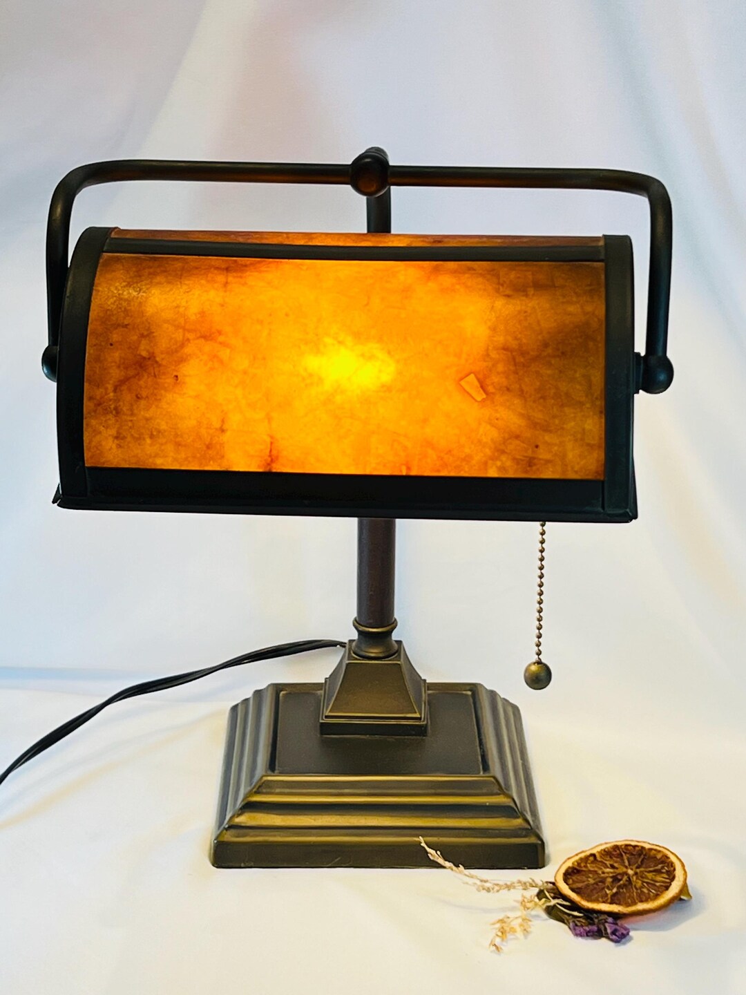Vintage Bankers Desk/ Table Lamp Light - Etsy