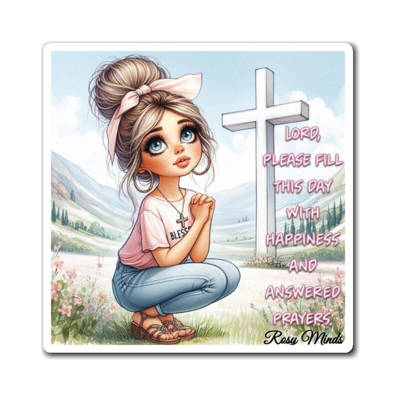 Magnets, Inspirational Christian Magnet by Rosyminds -religious Home ...