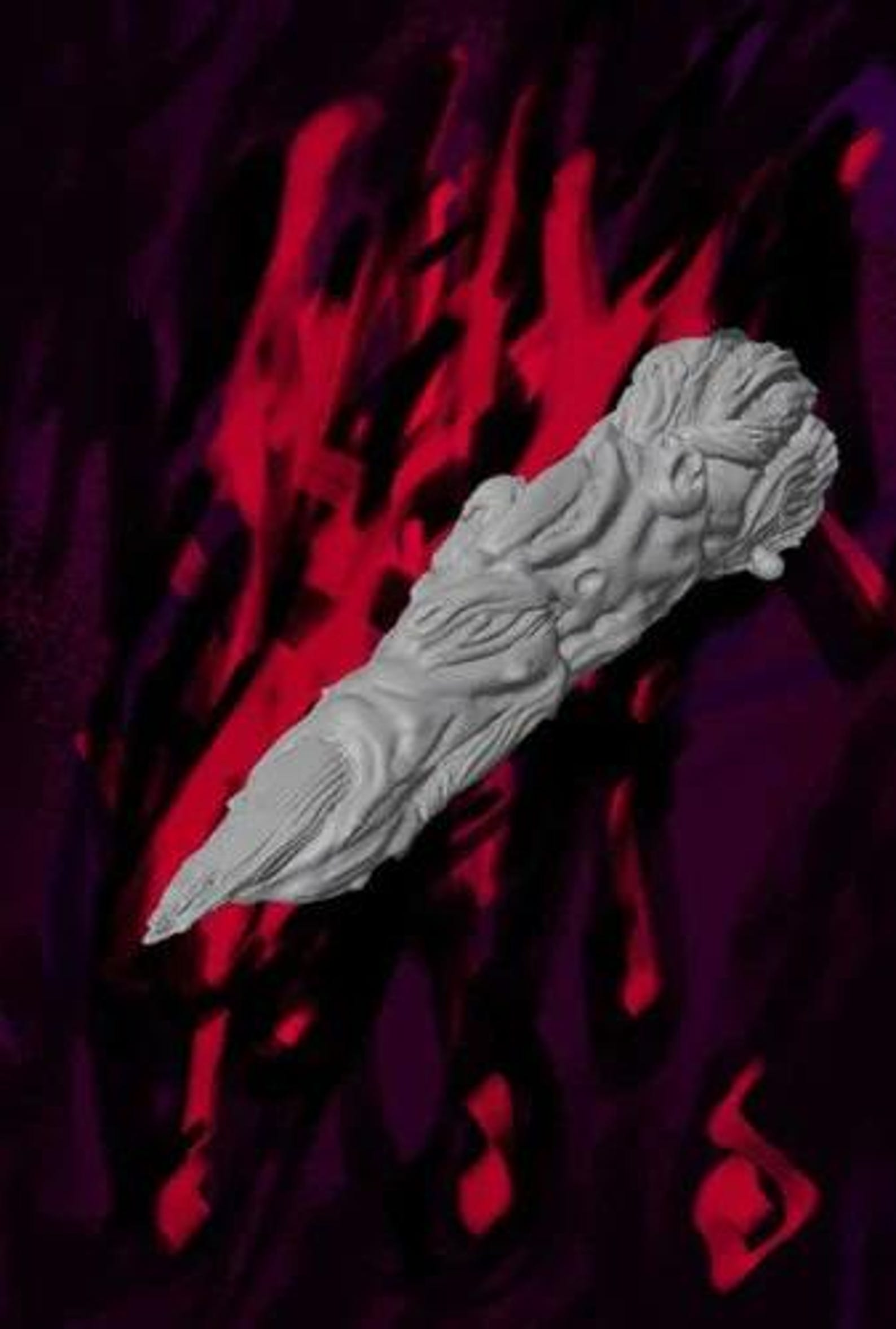 Dedo De Sukuna From Jujutsu Kaisen Replica Prop 1:1 Scale TKP 210 - Etsy