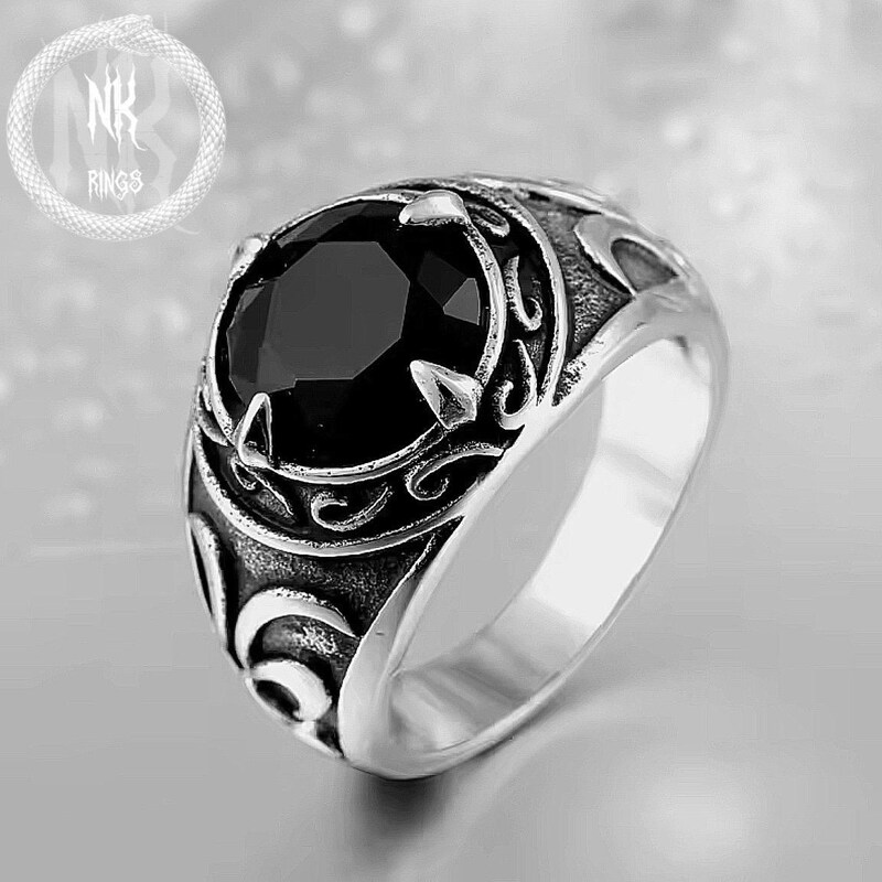 Satanic Rings for Men - Etsy