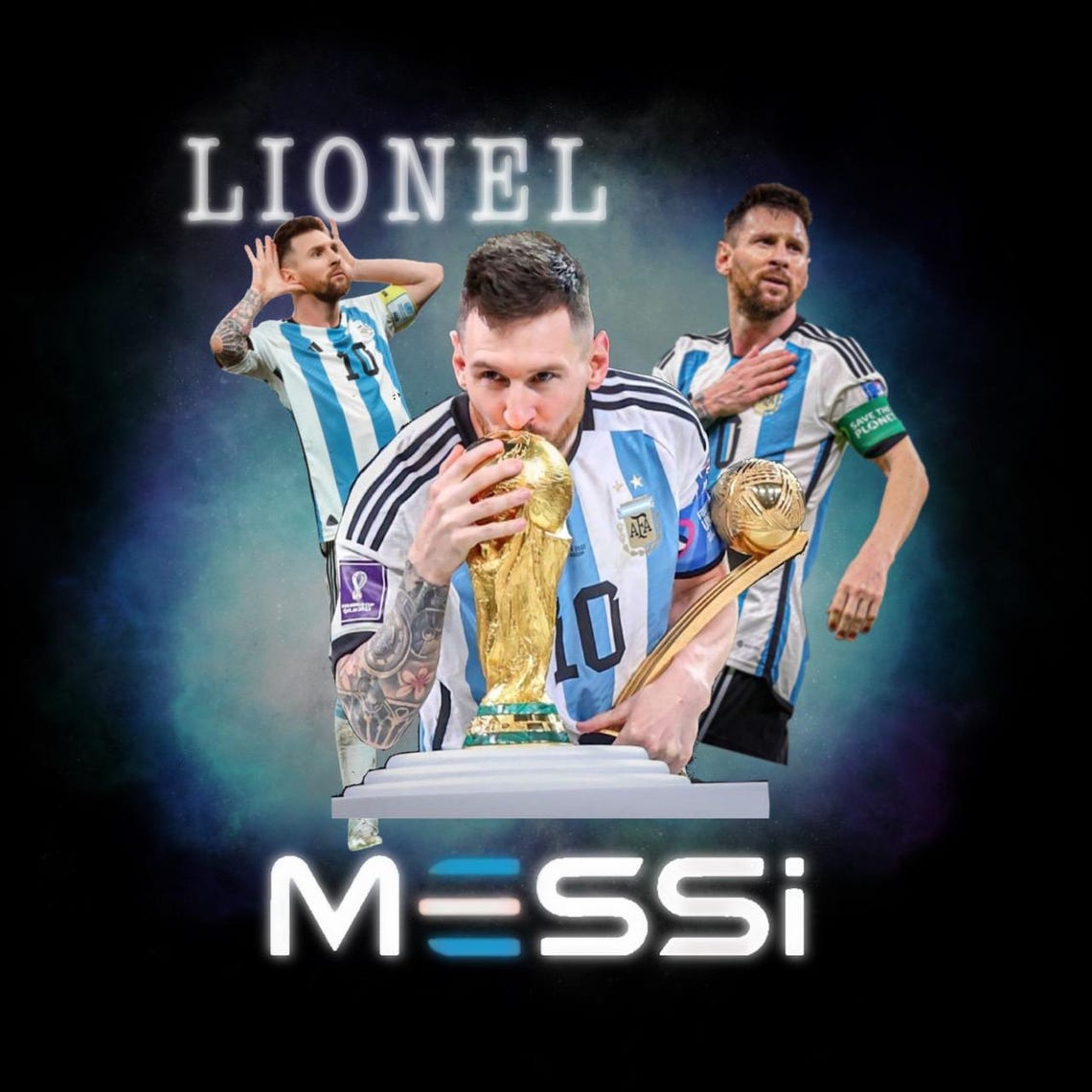 Digital File Messi - Etsy