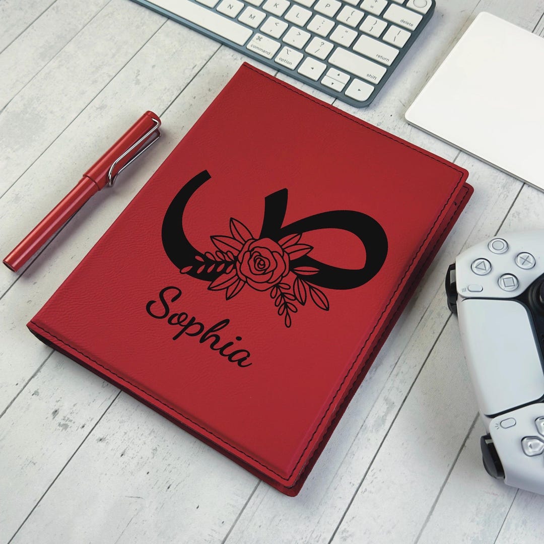 Arabic Letter Name Journal, Personalized Leather Journal, Arabic ...