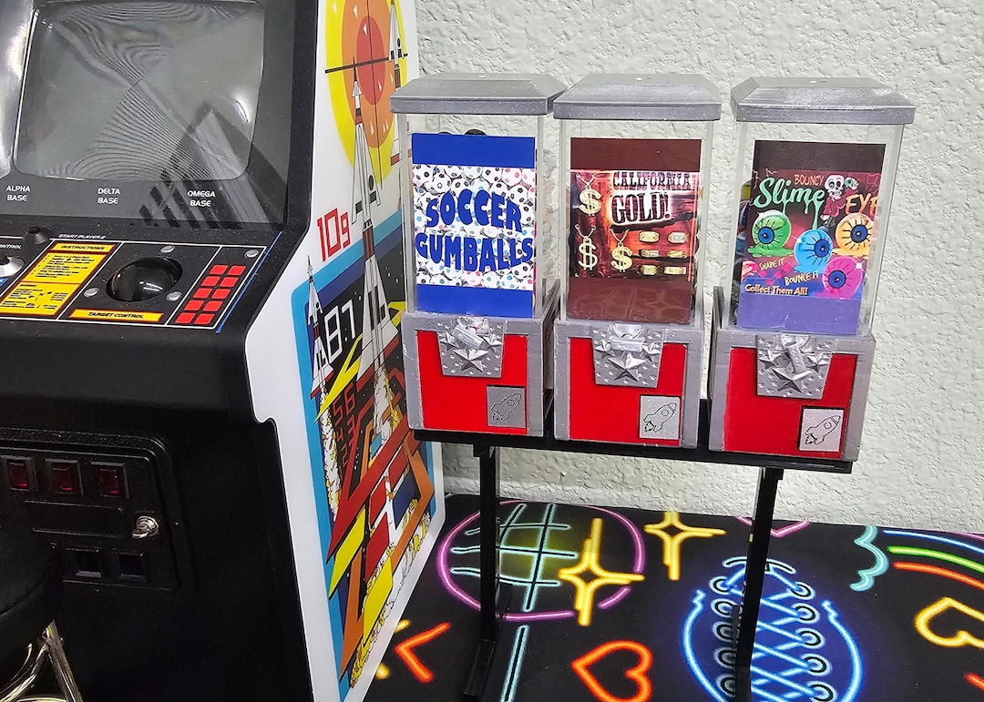 1:6 / Sixth Scale Gumball & Prize Machine for 12" Figures. Scaled for ...