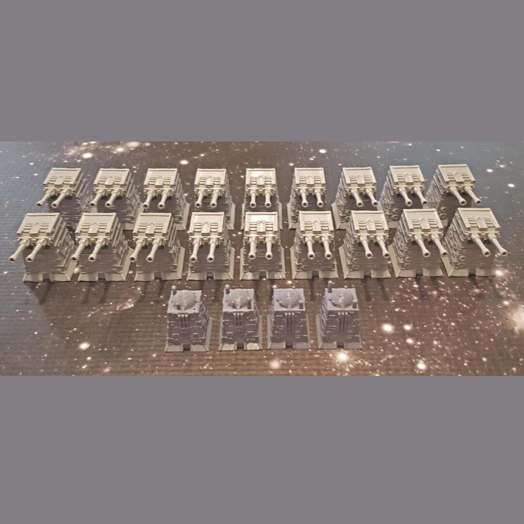 Turret and Power Node Set for FFG Trench Run. Can Be Used With Your ...