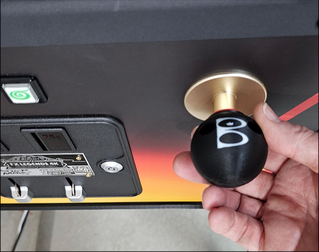 Bowling Ball Themed Cover for Your 1.5 Inch Pinball Plunger / Atgames ...