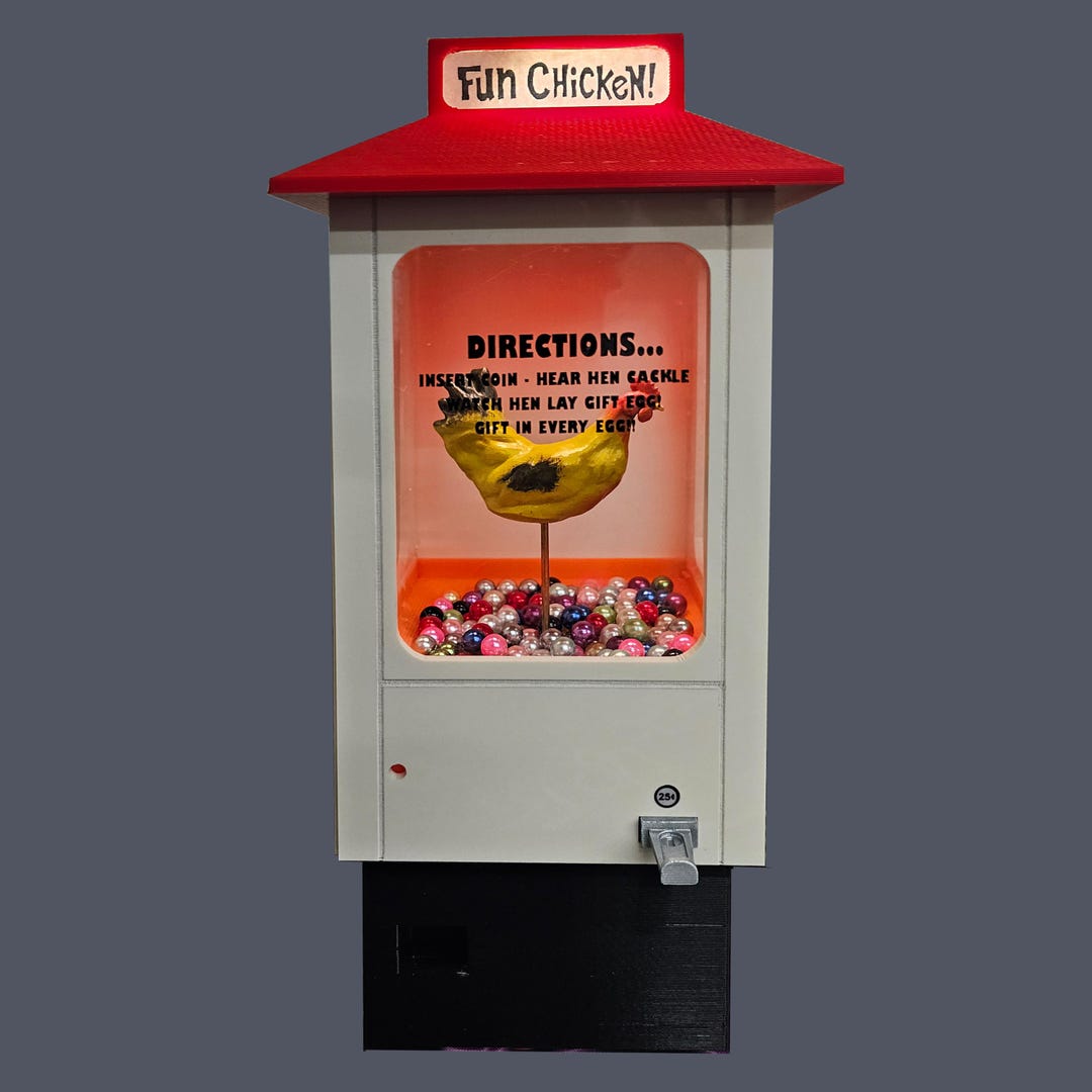 Fun Chicken Machine for 12" Figures. 1:6 Scale / Sixth Scale. Scaled to ...