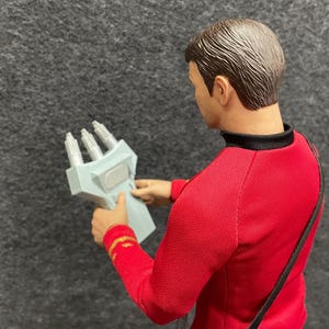 1:6 Trek TOS Inspired Scotty Tools Set With Display Case for EXO-6, Qmx ...