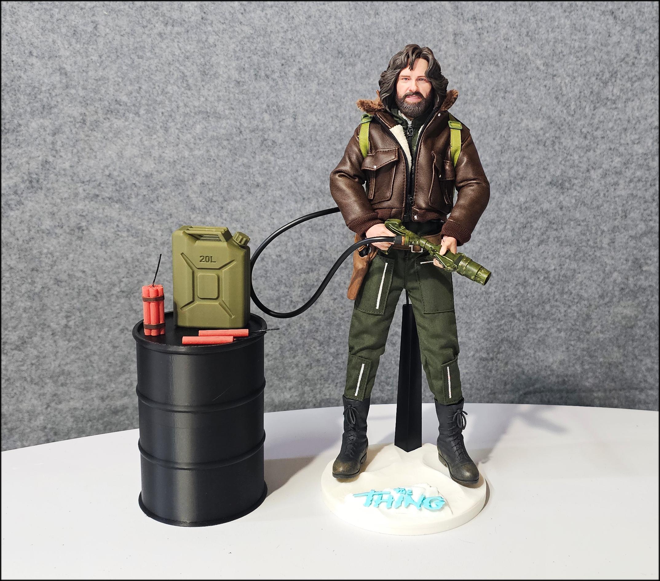 Sixth Scale Custom Base and Accessories for Your Mondo Macready the ...