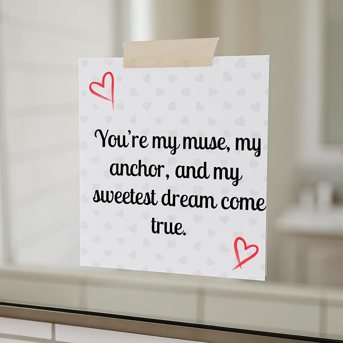36 Printable Love Notes for Girlfriend | Romantic Gift for Her | Cute ...