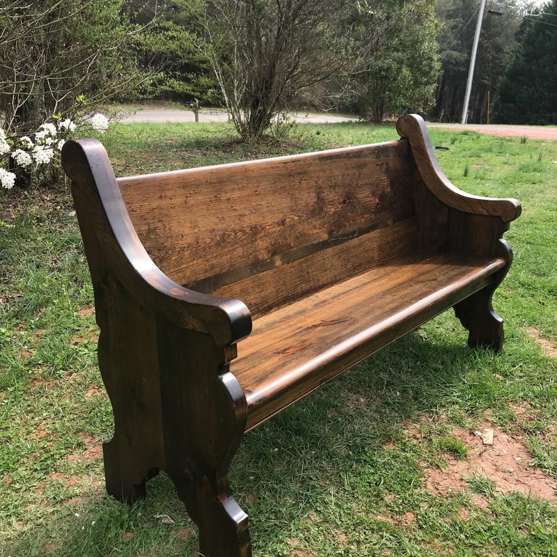 Church Pew - Etsy