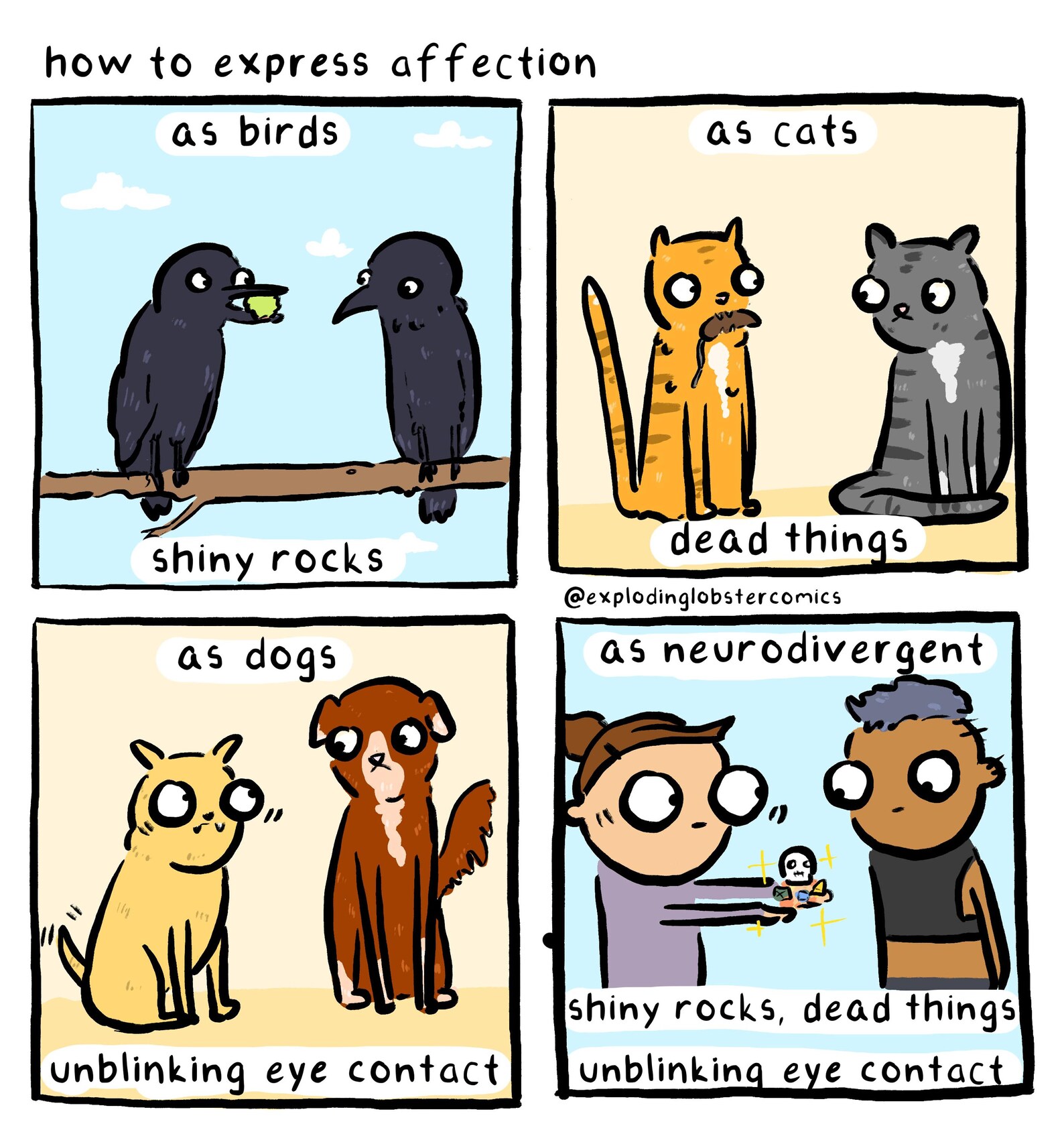 How to Express Affection Signed! Print - Etsy