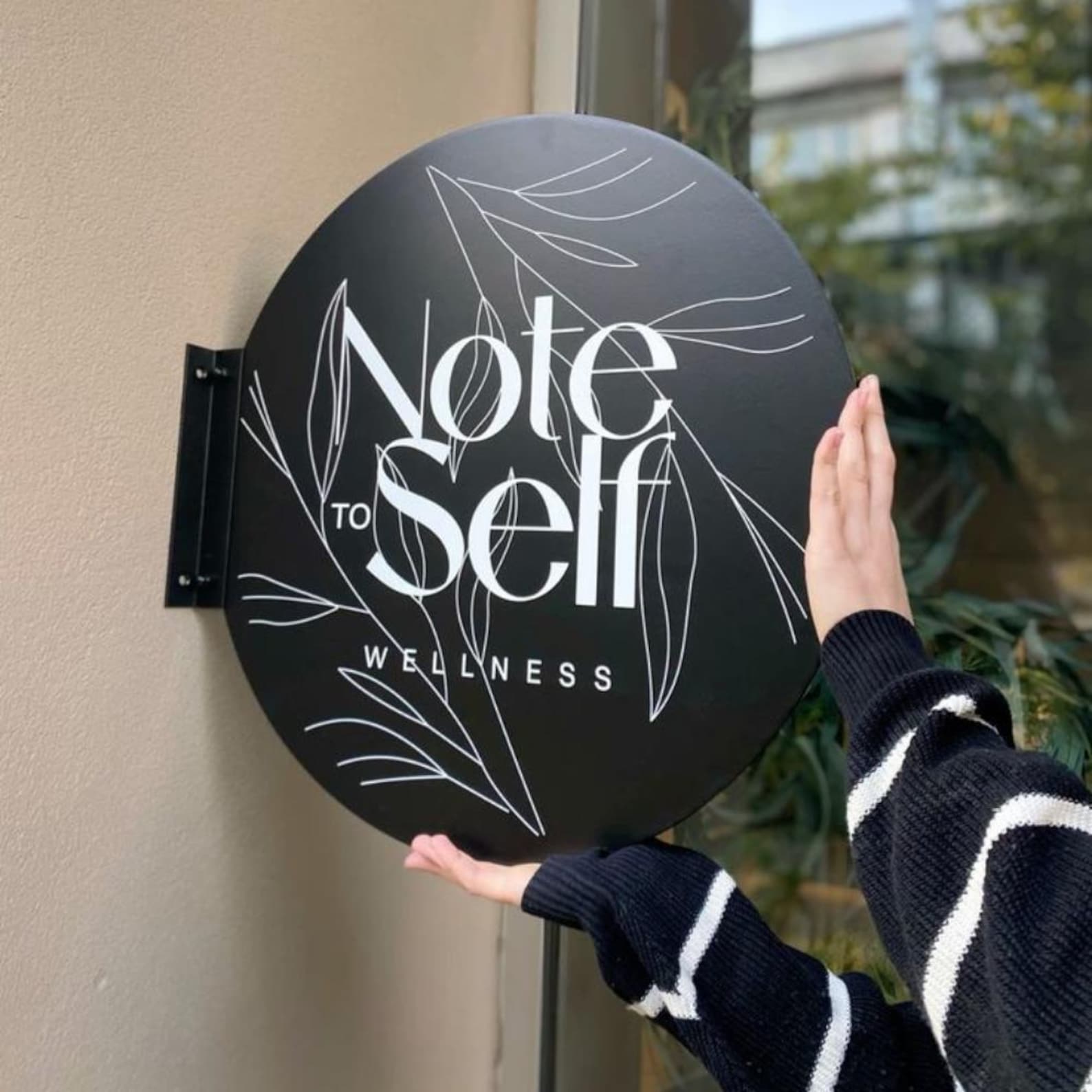 Cafe Logo Sign, Business Sign, Outdoor Shop Sign, Metal Blade Sign ...