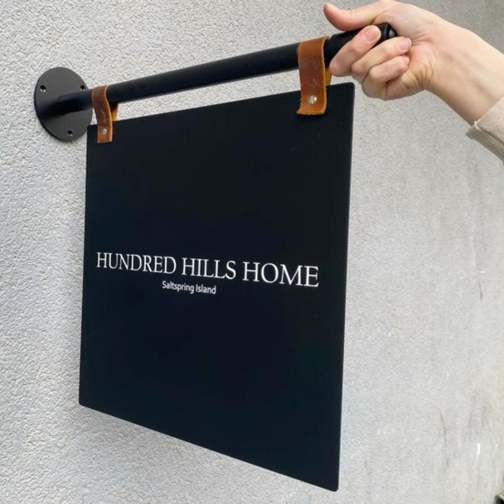 Hanging Blade Sign Custom, Double Sided Sign, Directional Signs ...