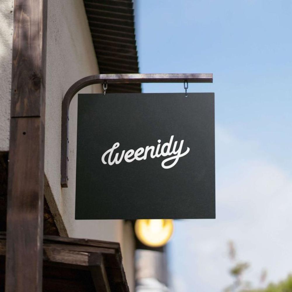 Cafe Logo Sign, Business Sign, Outdoor Shop Sign, Metal Blade Sign ...