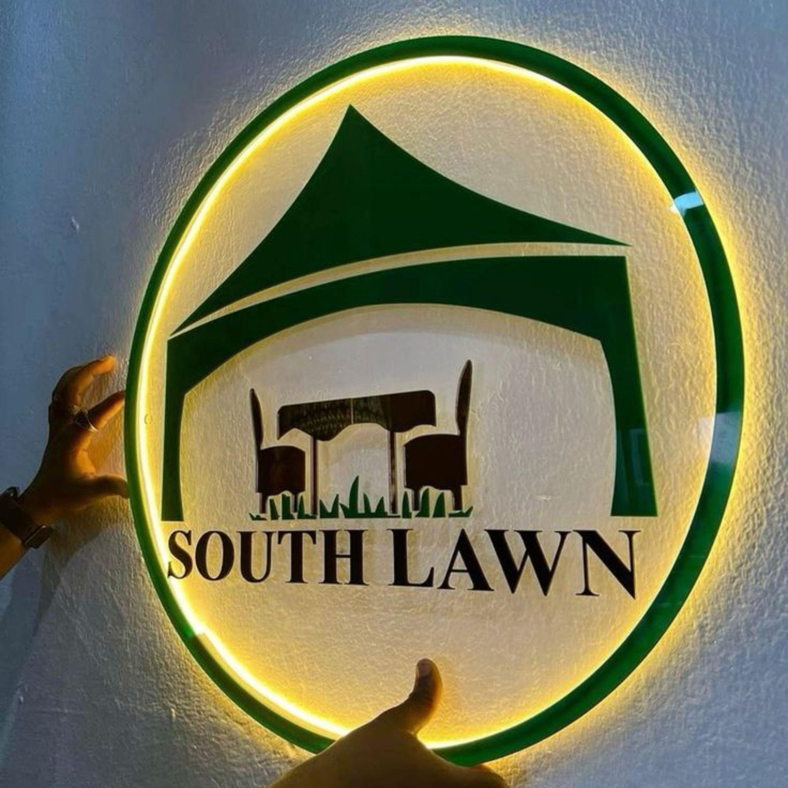 Custom Backlit Sign, Custom Acrylic Sign, Illuminated Logo Sign ...