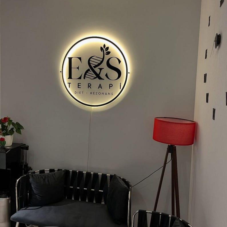 Custom Backlit Sign, Custom Acrylic Sign, Illuminated Logo Sign ...