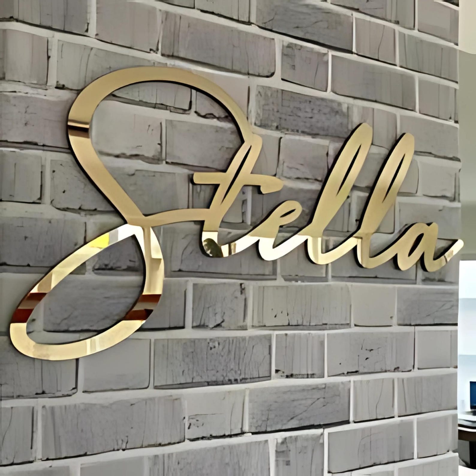 Laser Cut Logo Sign | Custom Business Sign | Beauty Studio Sign ...
