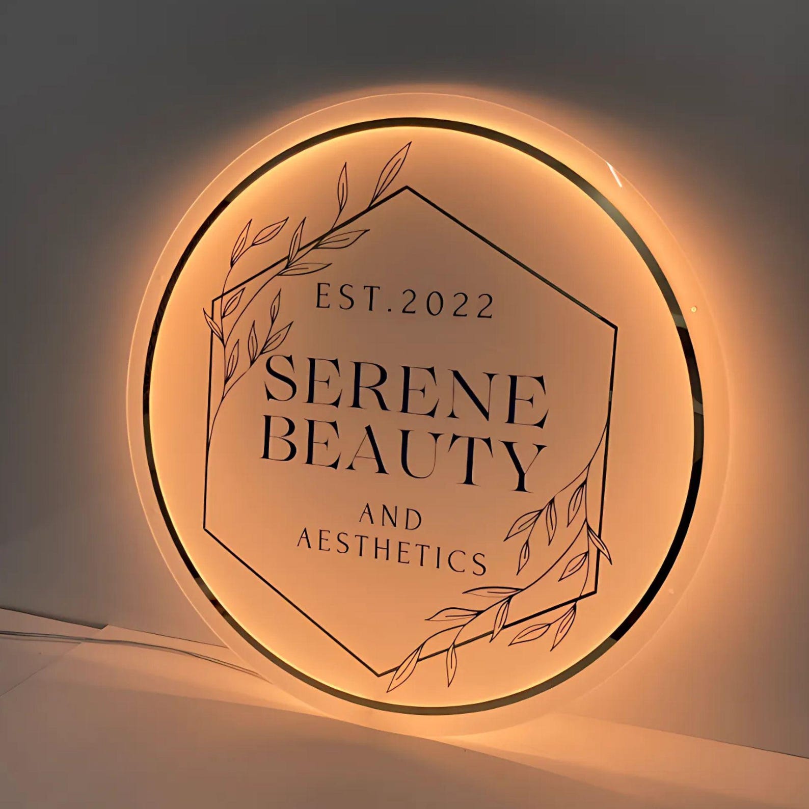 Custom Backlit Sign | Custom Acrylic Sign | Illuminated Logo Sign ...