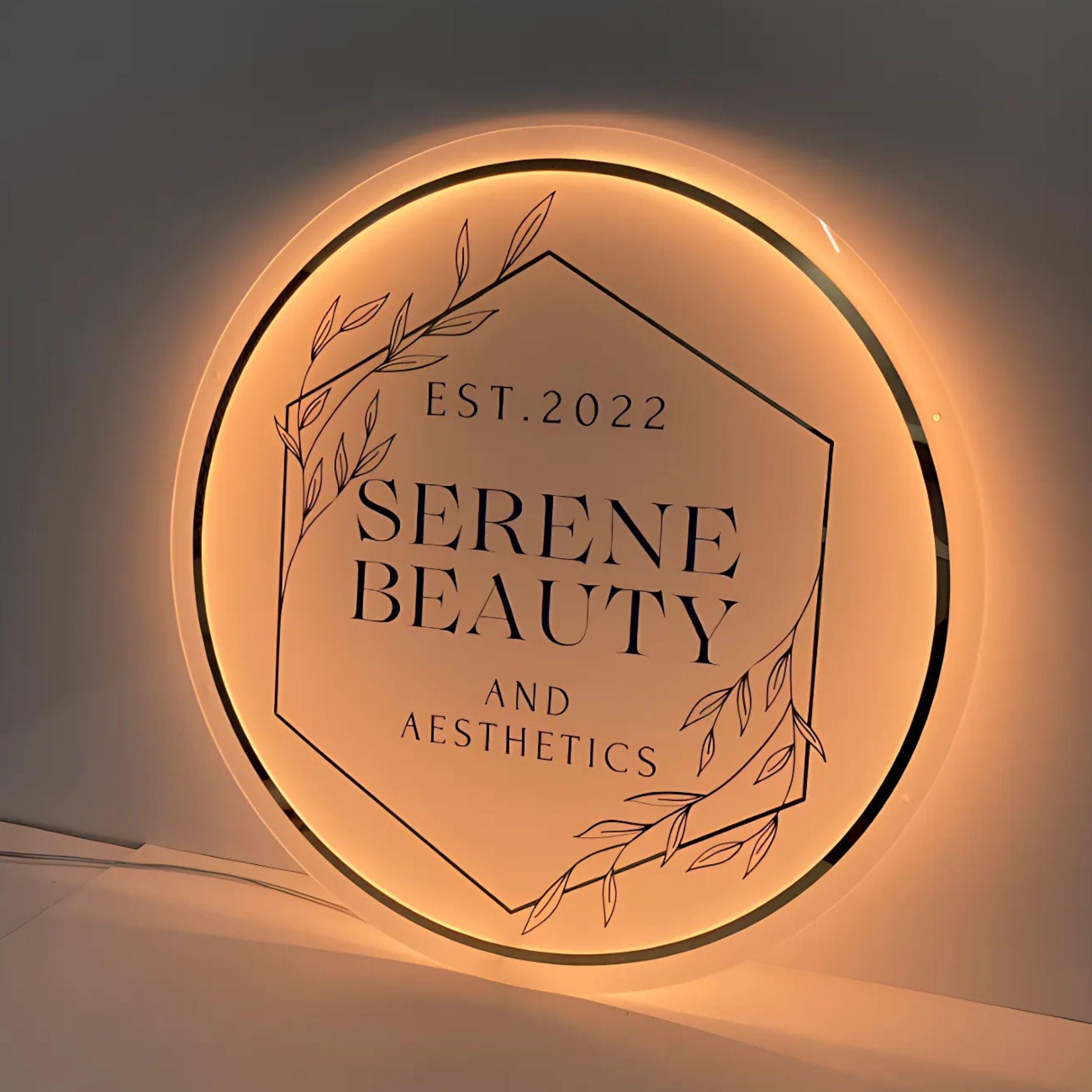 Custom Backlit Sign | Custom Acrylic Sign | Illuminated Logo Sign ...