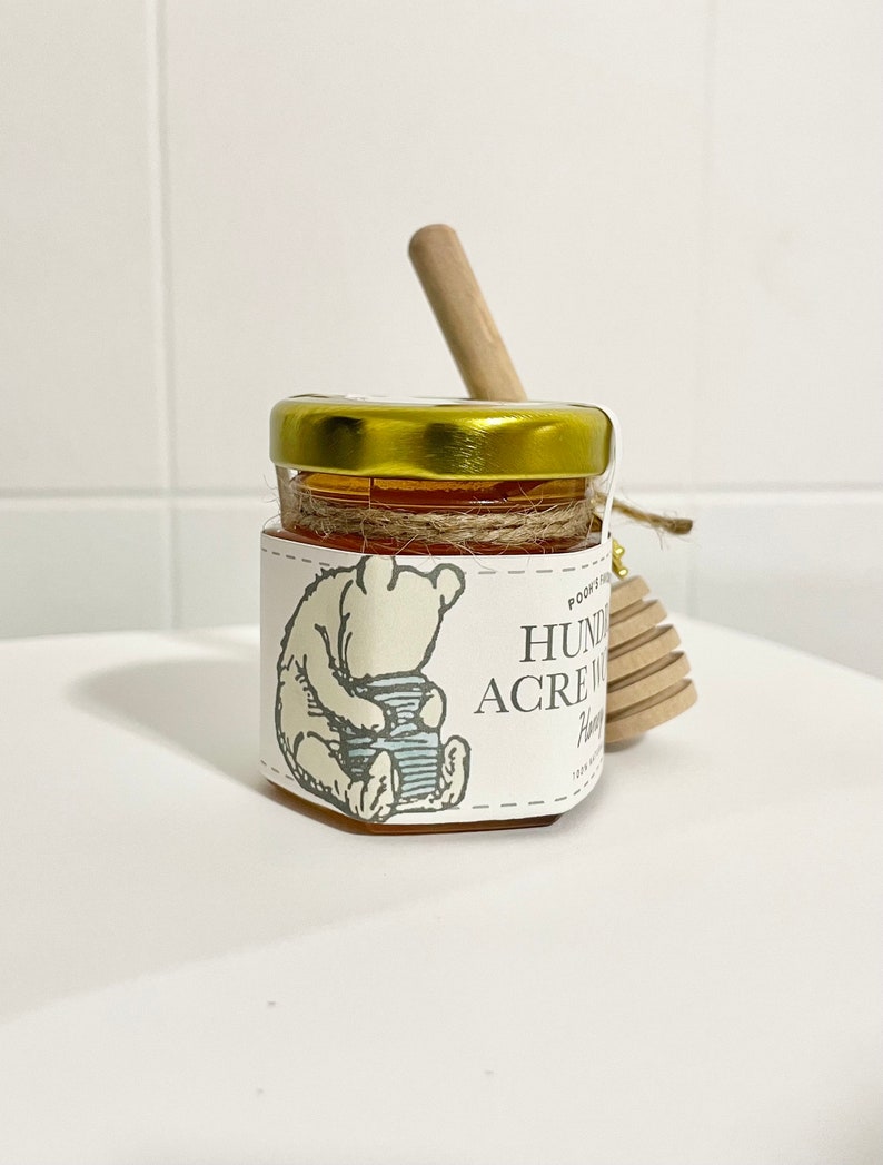Winnie the Pooh Honey Favor Labels - Etsy