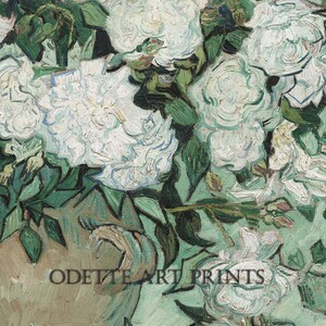 Vincent Van Gogh, Still Life: Vase With Roses, Painting Flowers ...