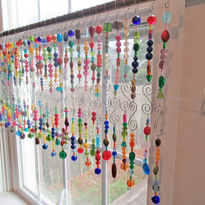 Beaded Valance - Etsy