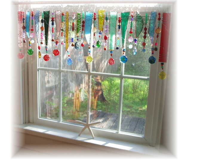 Spring Has Sprung Number One Stained Glass Window Treatment Kitchen ...