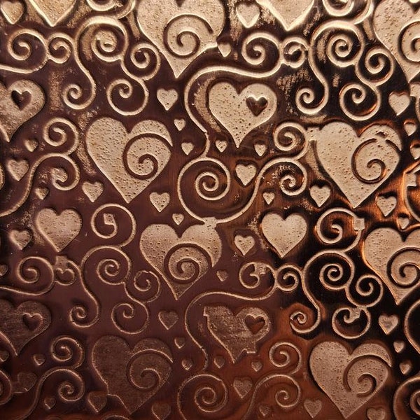 Patterned Copper - Etsy