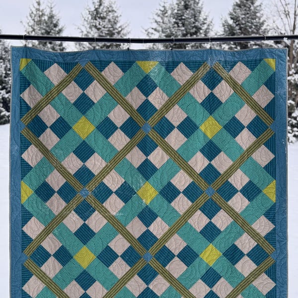 Plaid Quilt - Etsy