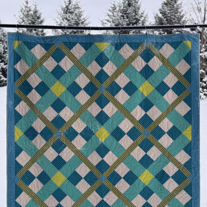 Plaid Quilt - Etsy