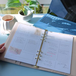 Day Planner Insert With Daily Schedule for Organization Personal ...