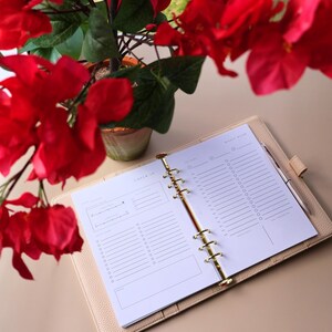 Day Planner Insert With Daily Schedule for Organization Personal ...