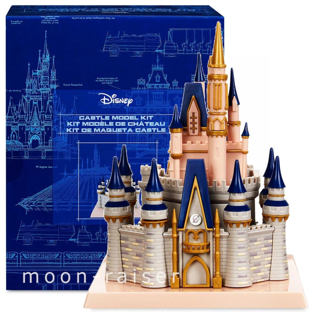 Disney Parks Disney World Cinderella Castle Model Kit Build & Display ...