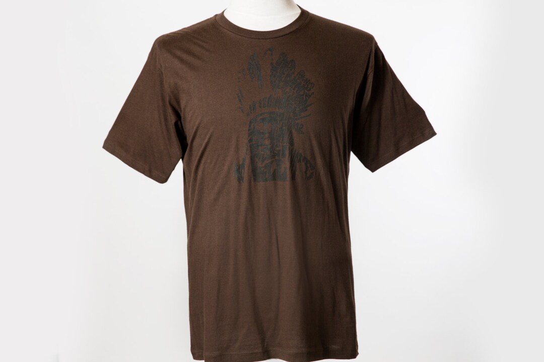 Geronimo T-shirt | Hand Printed Silkscreen Screenprint Graphic Tee ...