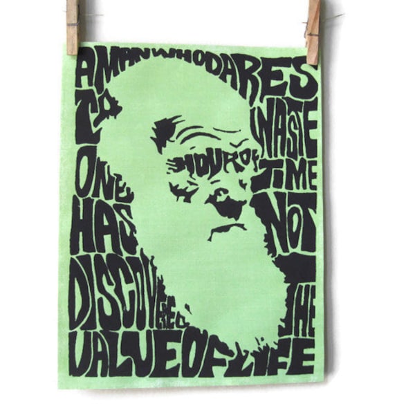 Charles Darwin Poster - Etsy