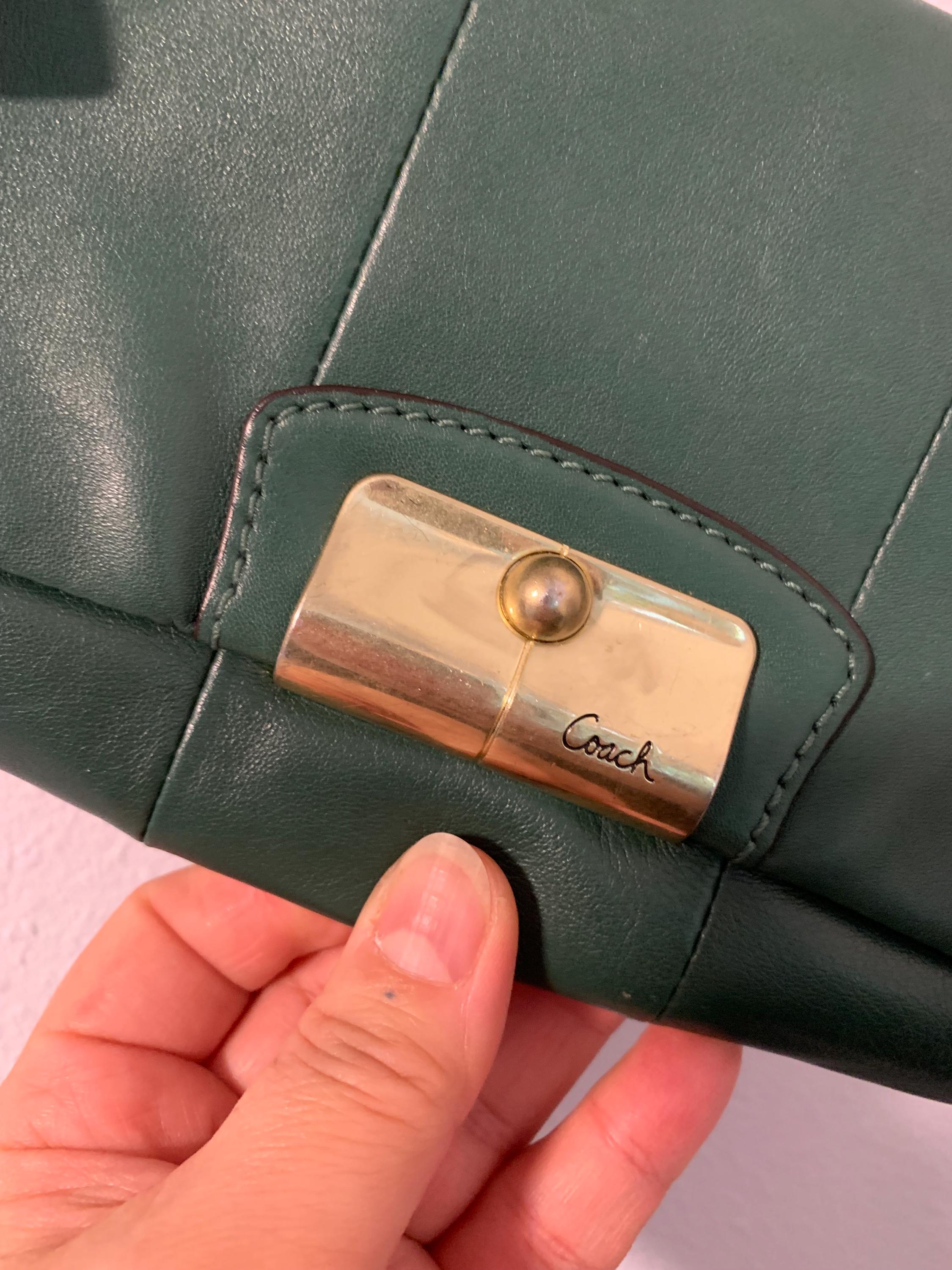Green Vintage Coach - Etsy Green Vintage Coach - Etsy