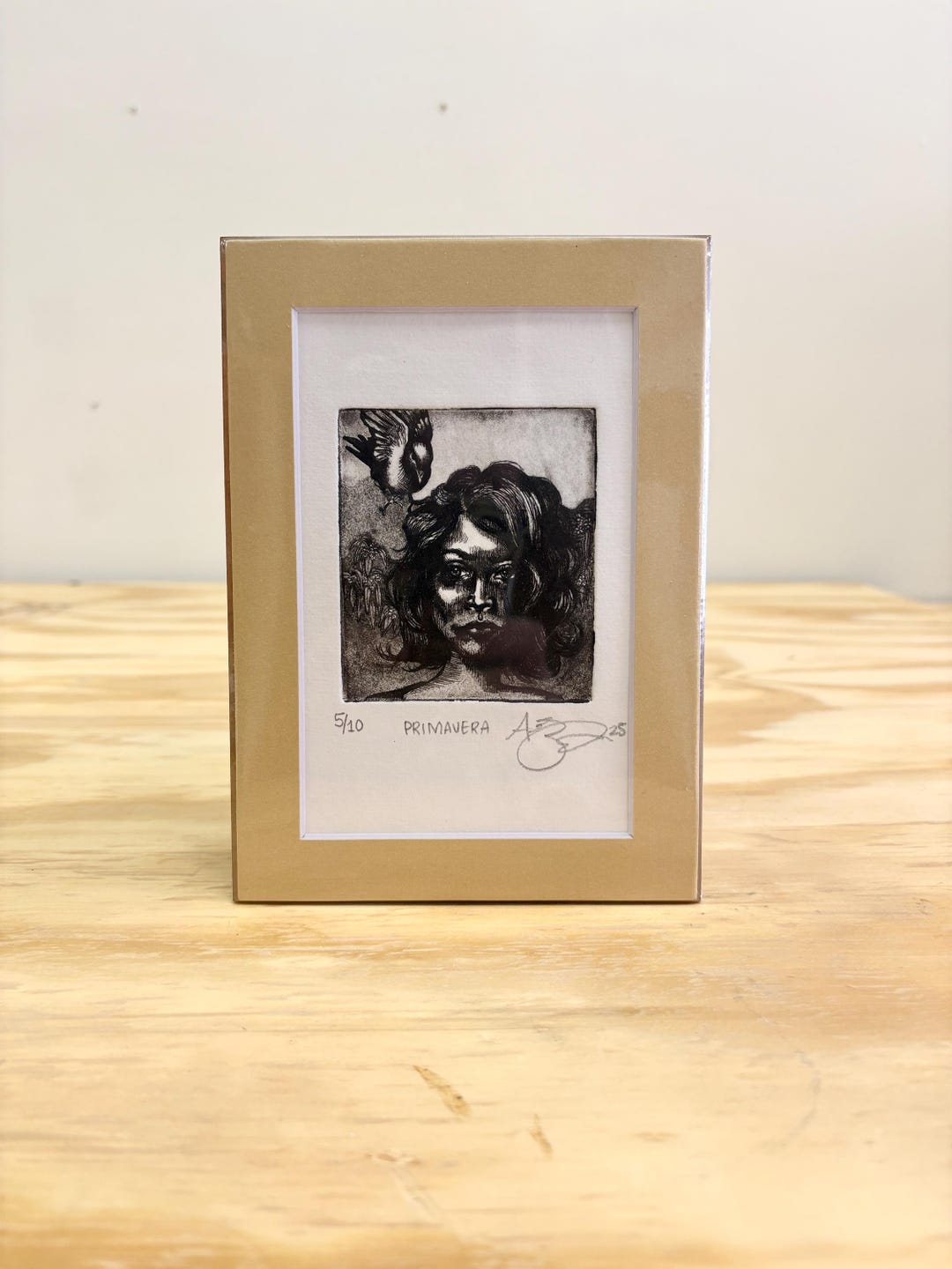 Primavera 10 Edition Copper Plate Print - Original Copper Plate Etching ...