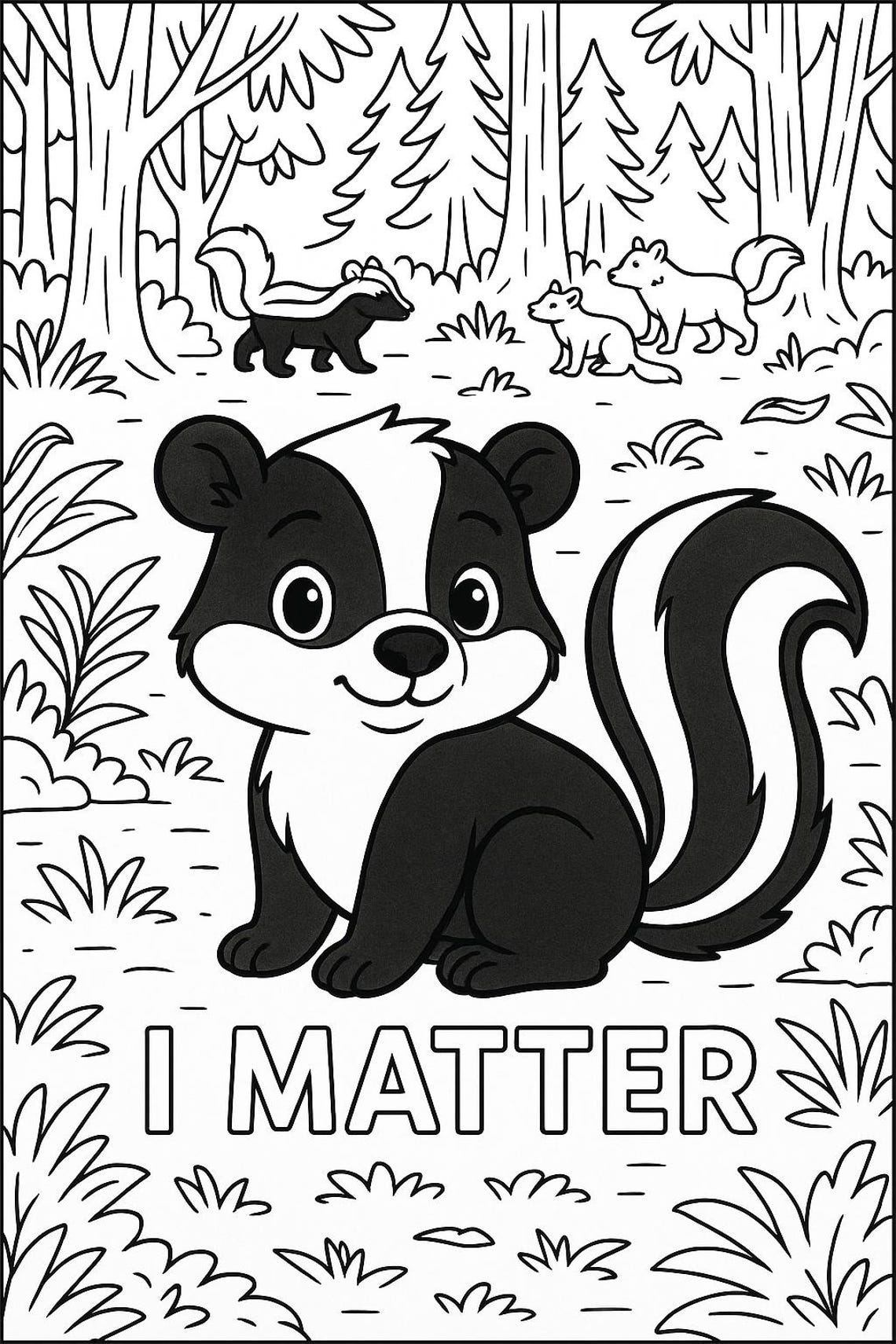 Volume 3 - Set of 20 Coloring Pages for Kids. Positive Affirmations ...