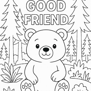 Volume 1 - Set of 20 Coloring Pages for Kids. Positive Affirmations ...