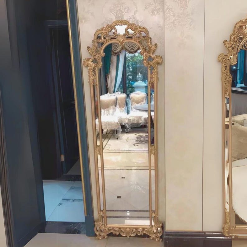 Full Body French Cloakroom Mirror - Etsy