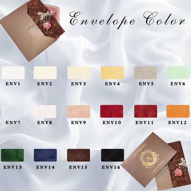 Acrylic Wedding Invitations With Velvet Envelope,wax,dried Flower ...